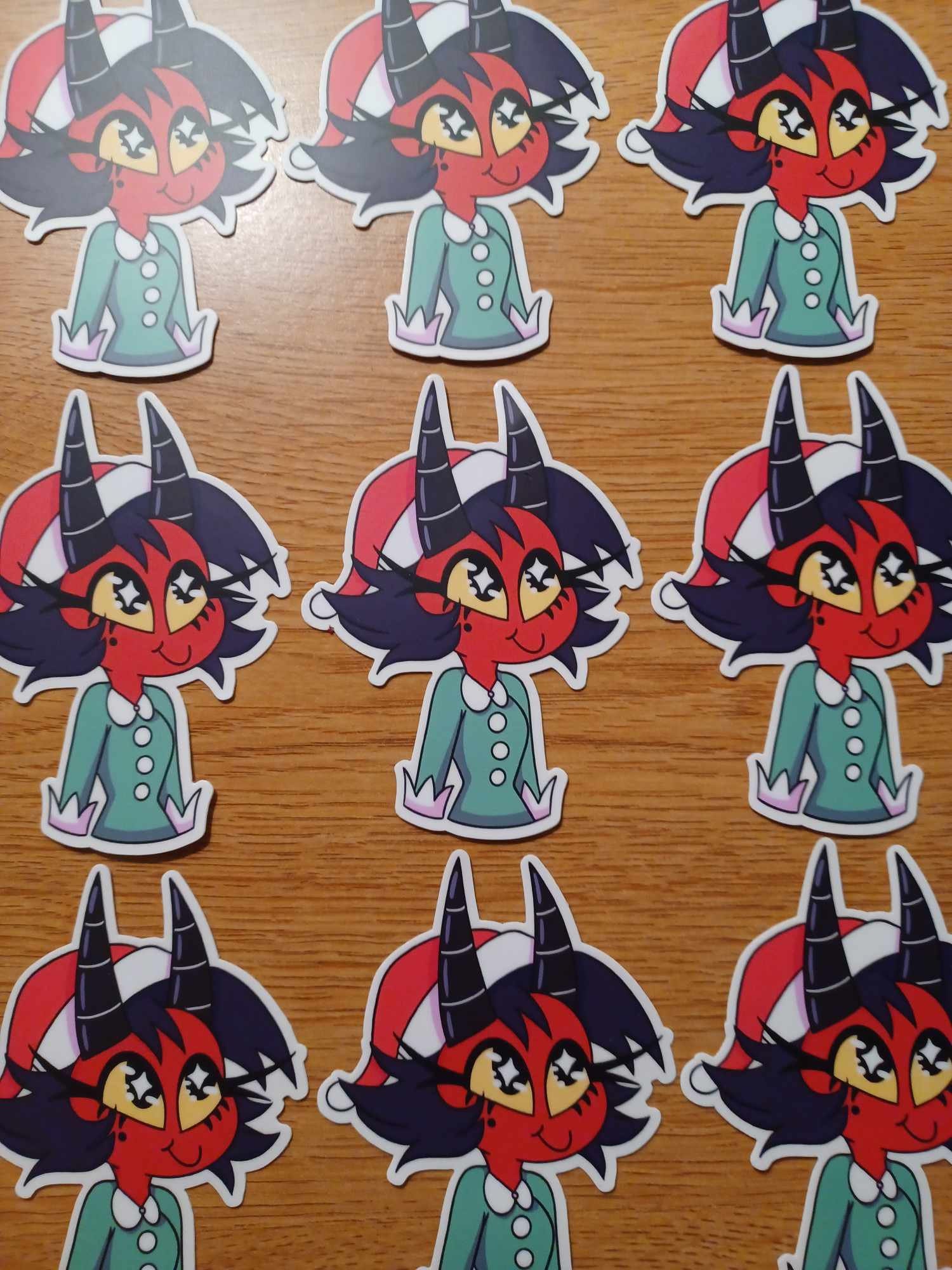 HELLUVA STICKER: Christmas Imps, Blitz Sticker, Imp Sticker, Santa Imp ...