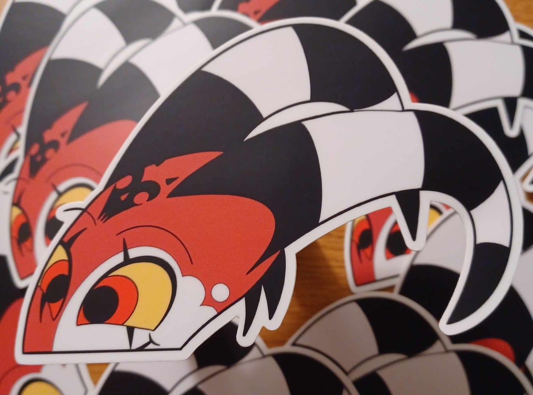 HELLUVA STICKER: IMP - Blitz - Peeker Sticker, Imp Sticker, Helluva ...