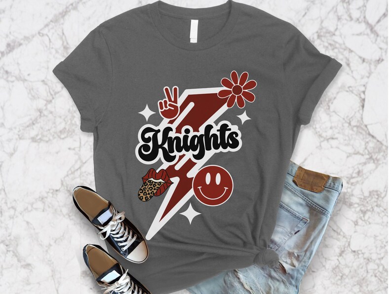 Knights Shirt - Go Knights - Knights Mascot - Knights Team - School ...