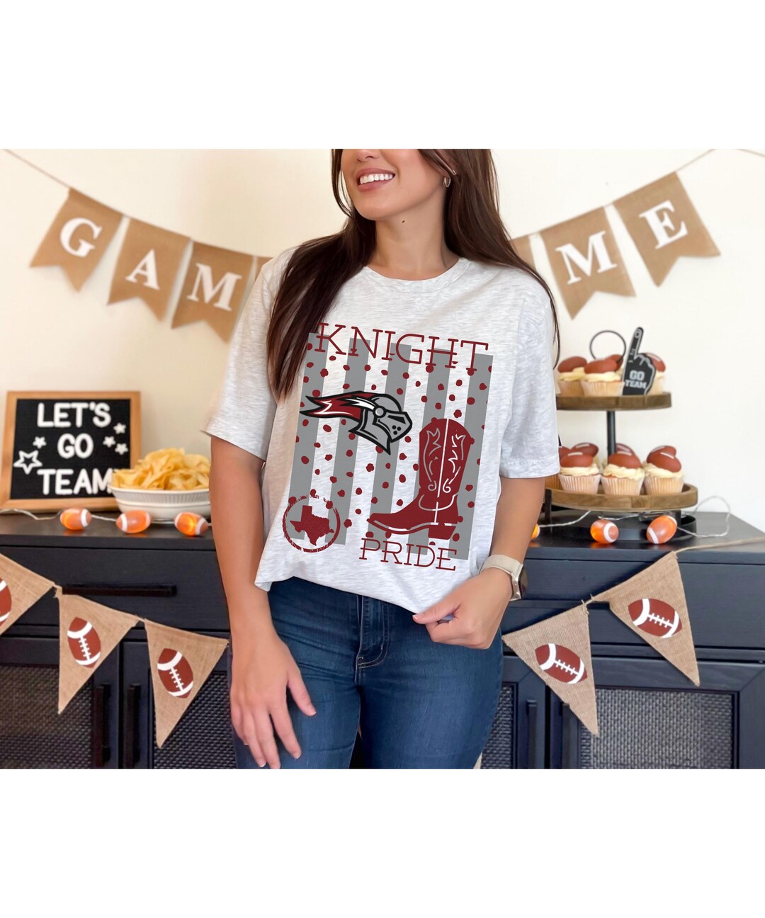 Bella Canvas Knight Pride Tshirt, Knight Nation, Knight School Spirit ...