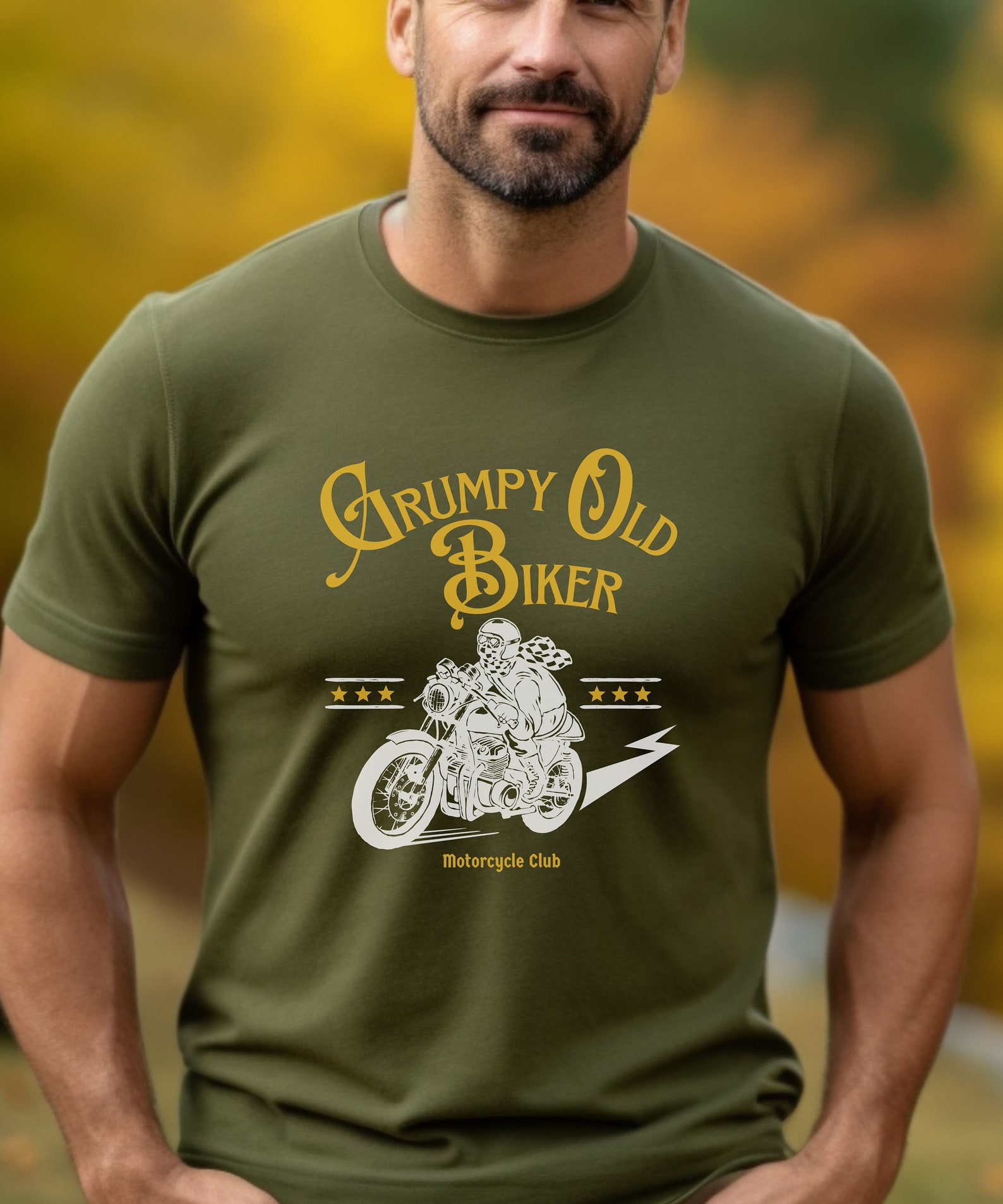 Grumpy Old Biker Shirt Motorcycle Club Tee Funny Gift Shirt Vintage Biker Tee Motorcycle Lover ...