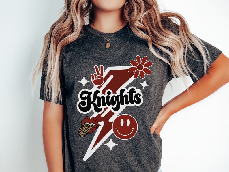 Knights Shirt - Go Knights - Knights Mascot - Knights Team - School ...