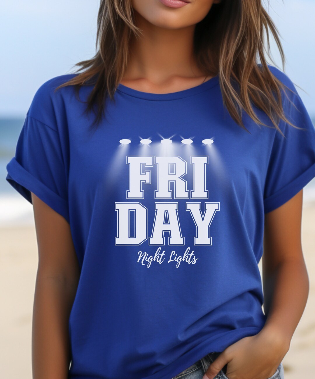 Friday Night Shirt Football Tee High School Football Game Day Shirt ...