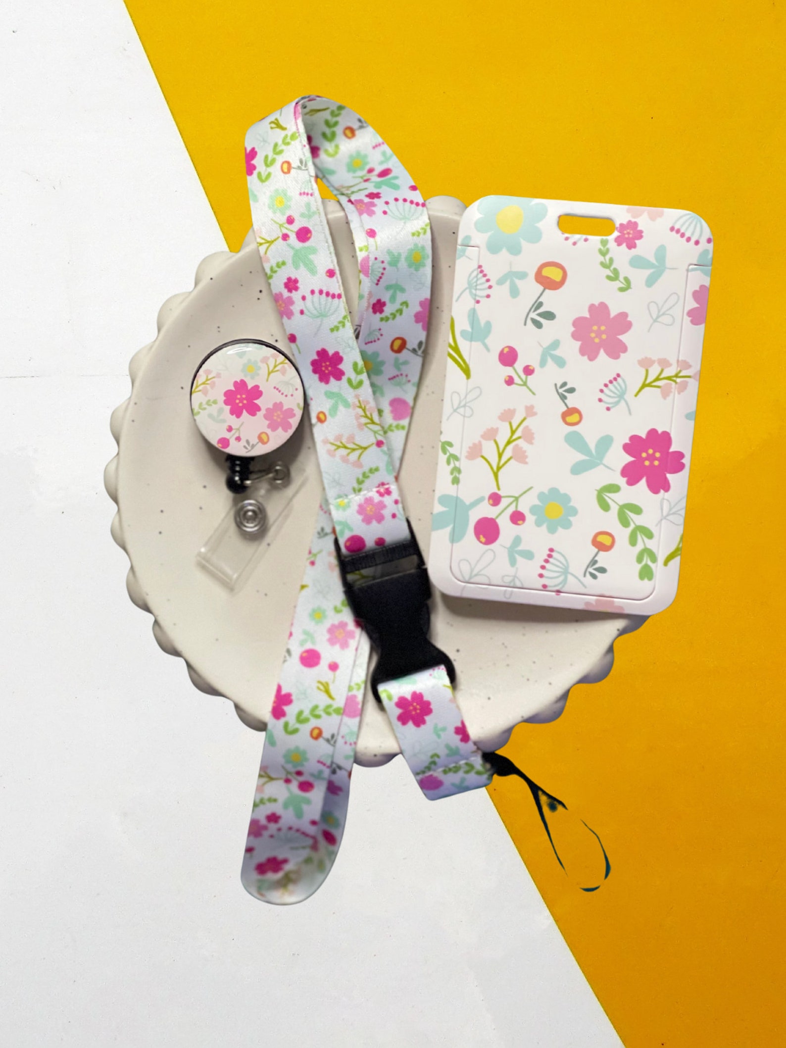 ID Card Holder Boss Girly Includes ID Card Holder, Lanyard and ...