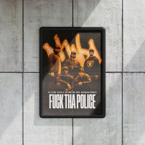NWA Hip-hop Poster Digital Download Rap Legends Wall Art Printable ...
