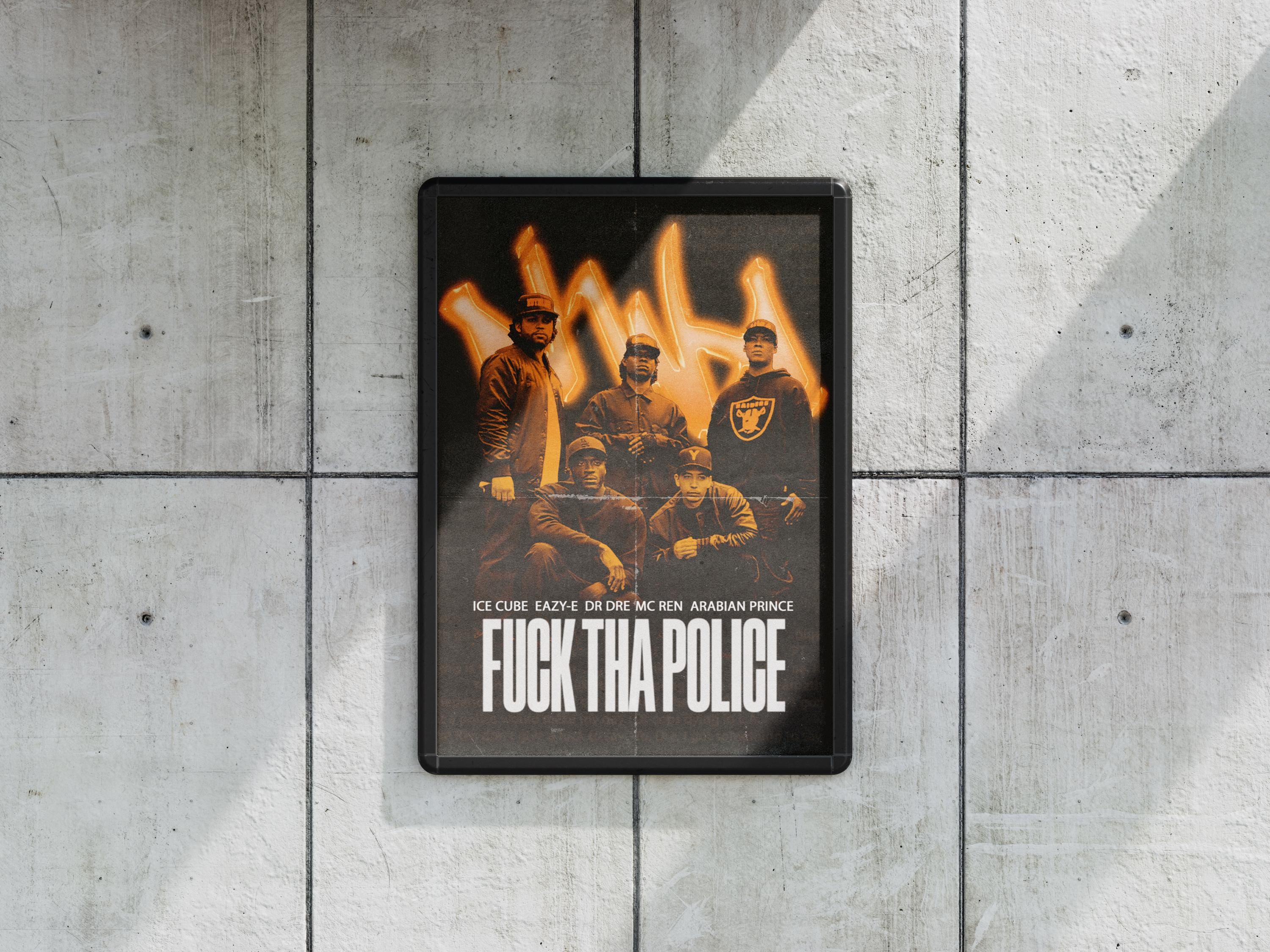 NWA Hip-hop Poster Digital Download Rap Legends Wall Art Printable ...