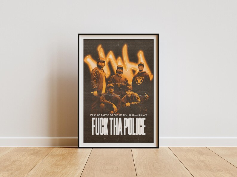 NWA Hip-hop Poster Digital Download Rap Legends Wall Art Printable ...
