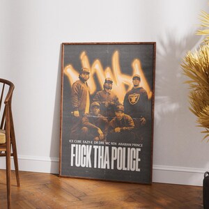 NWA Hip-hop Poster Digital Download Rap Legends Wall Art Printable ...