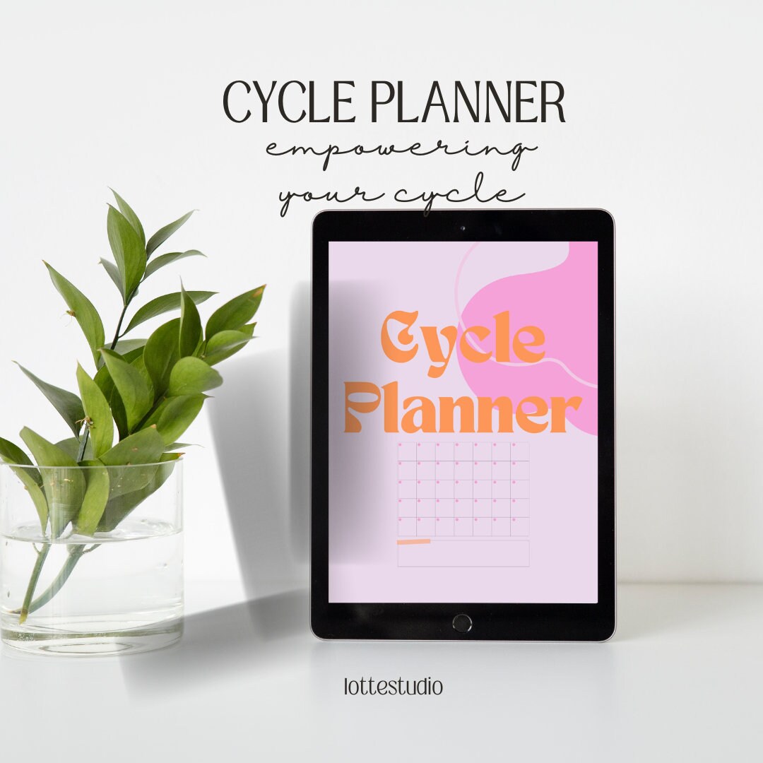 Digital Menstrual Cycle Planner for Tracking and Empowering Your Cycle ...
