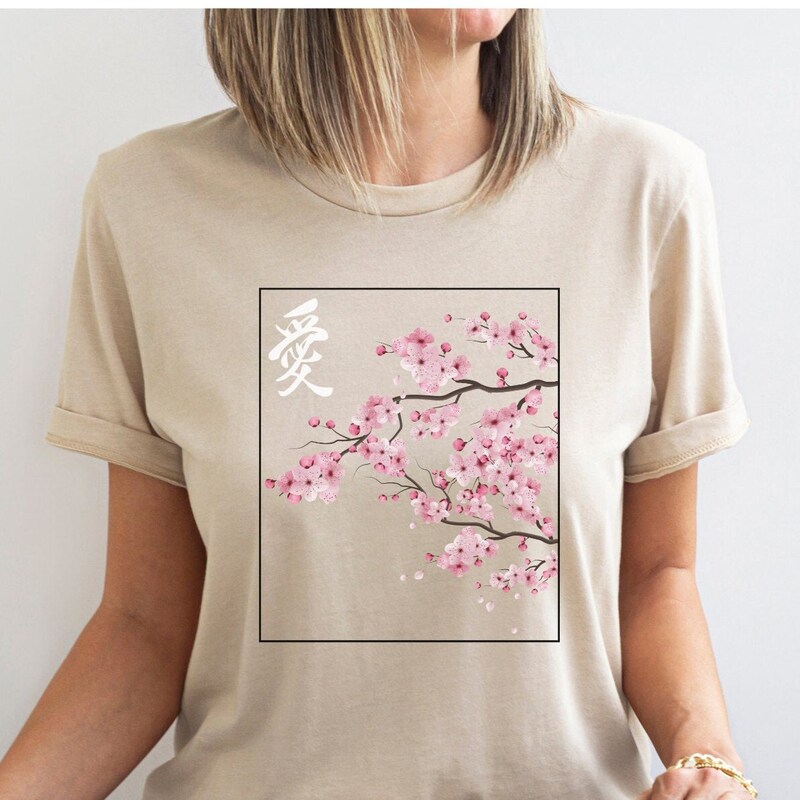 Cherry Blossom Shirt - Etsy