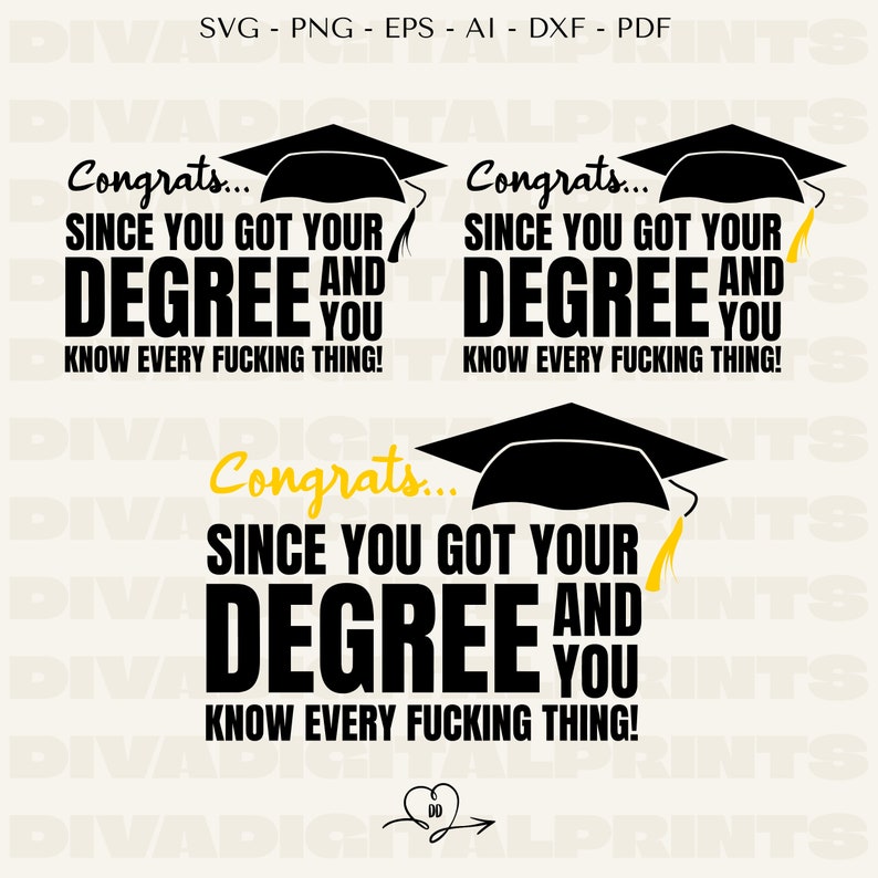 Funny Graduation Svg Graduation SVG Graduation Cap Svg - Etsy
