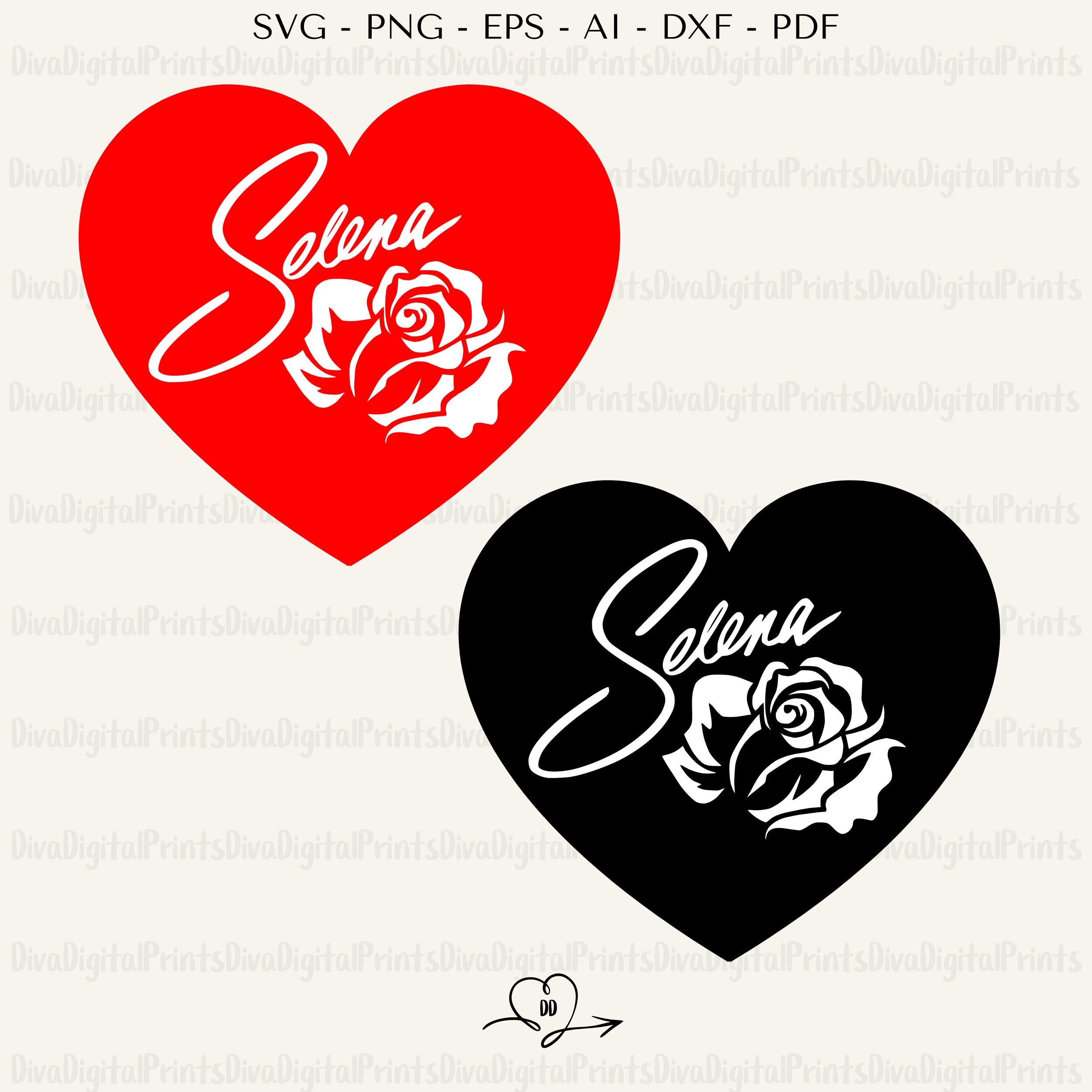 Selena Quintanilla SVG, Selena SVG, Selena Quintanilla PNG, Selena ...