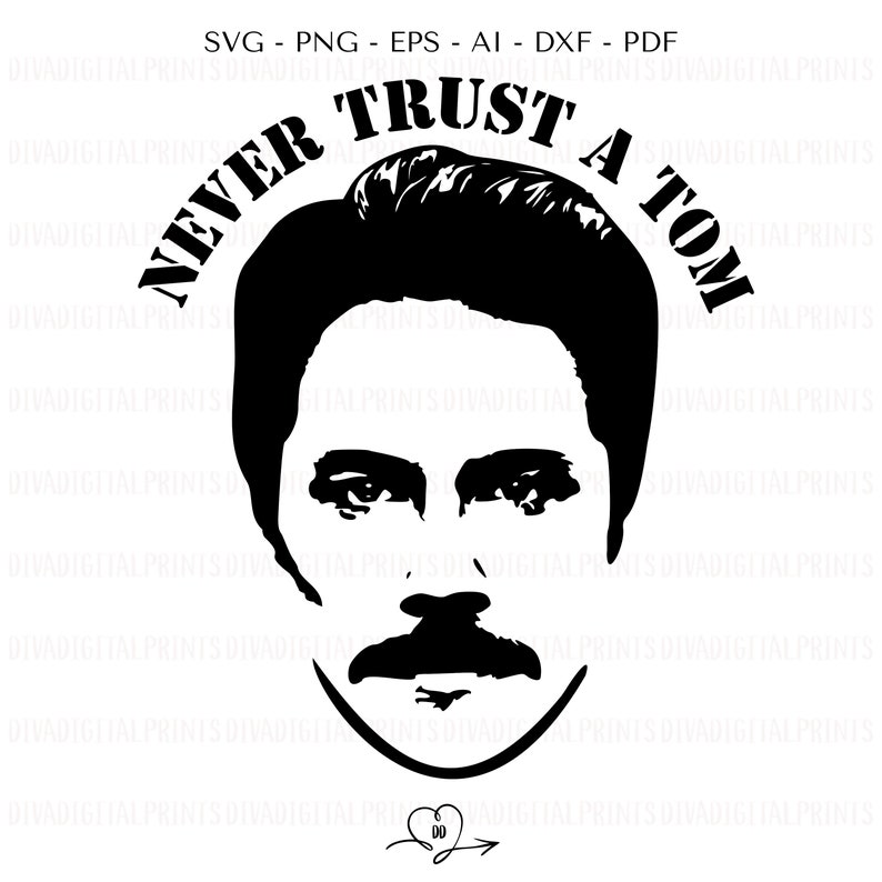 Tom Sandoval SVG Team Ariana SVG Scandoval Svg Never Trust - Etsy