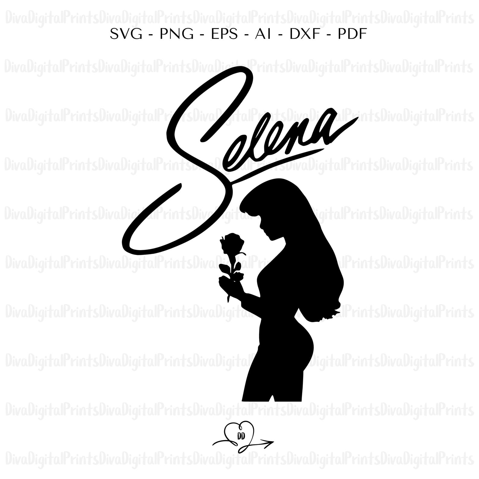 Selena Quintanilla SVG, Selena SVG, Selena Quintanilla PNG Set, Selena ...