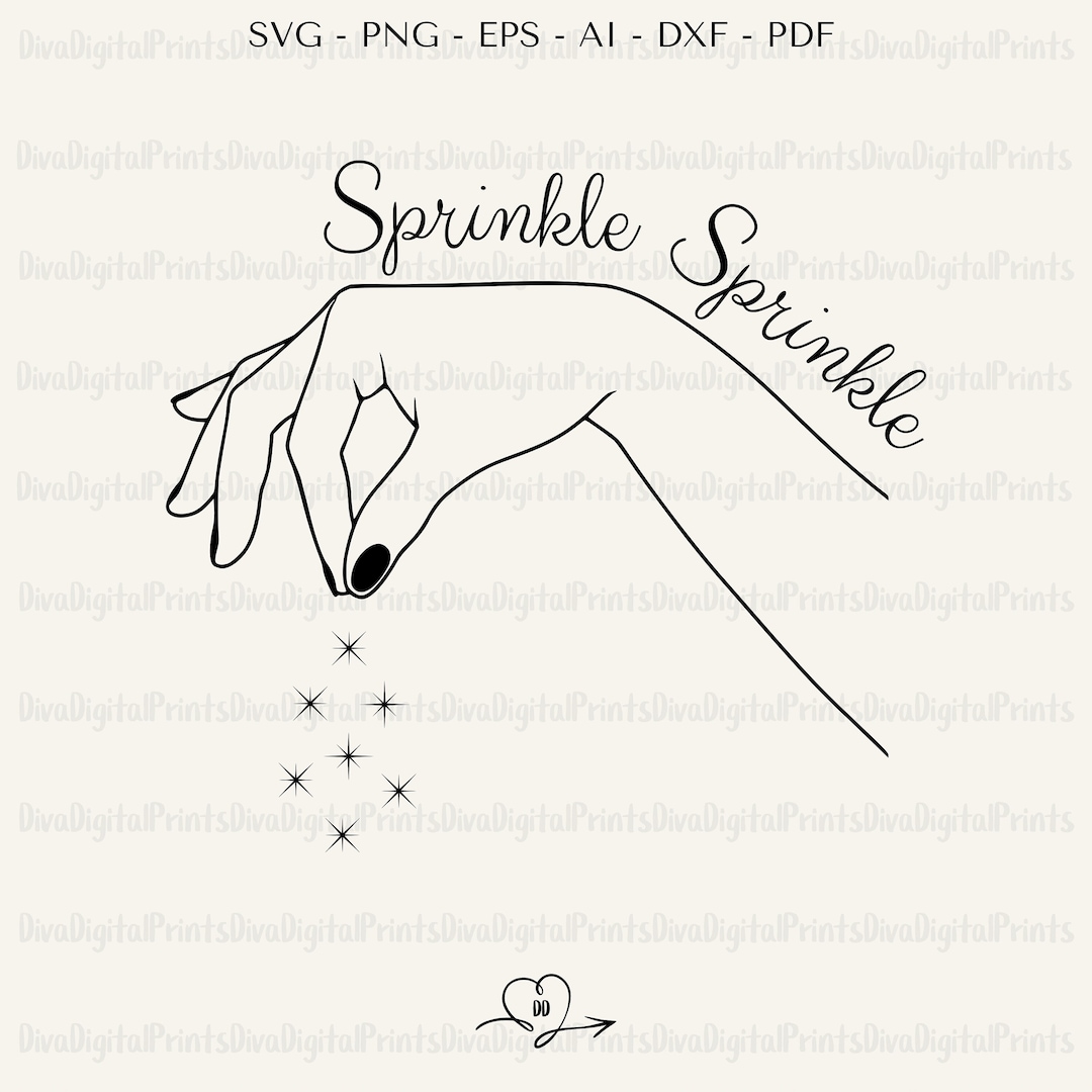 Sprinkle Sprinkle SVG Sprinkle SVG Sprinkle Sprinkle PNG - Etsy