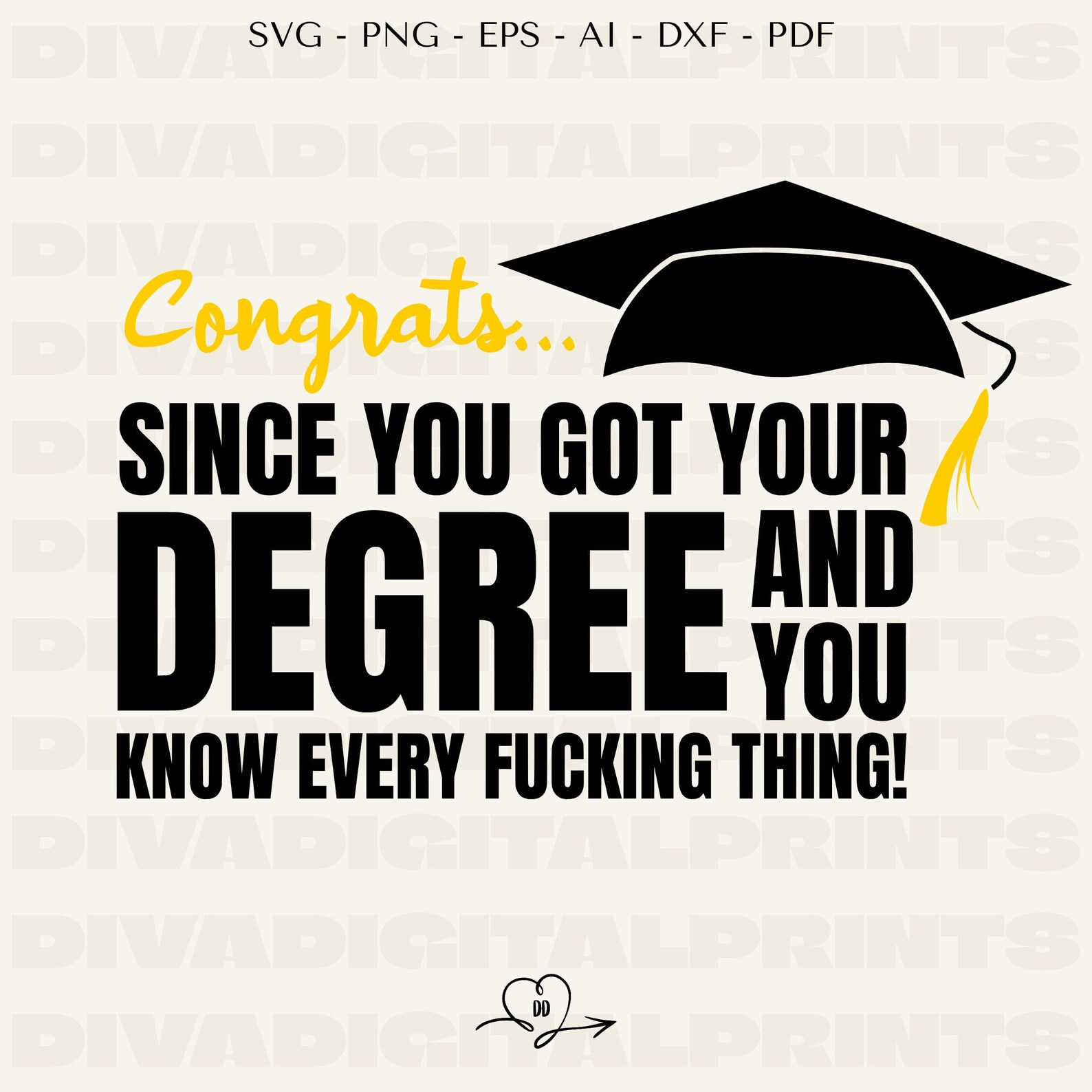 Funny Graduation Svg Graduation SVG Graduation Cap Svg - Etsy