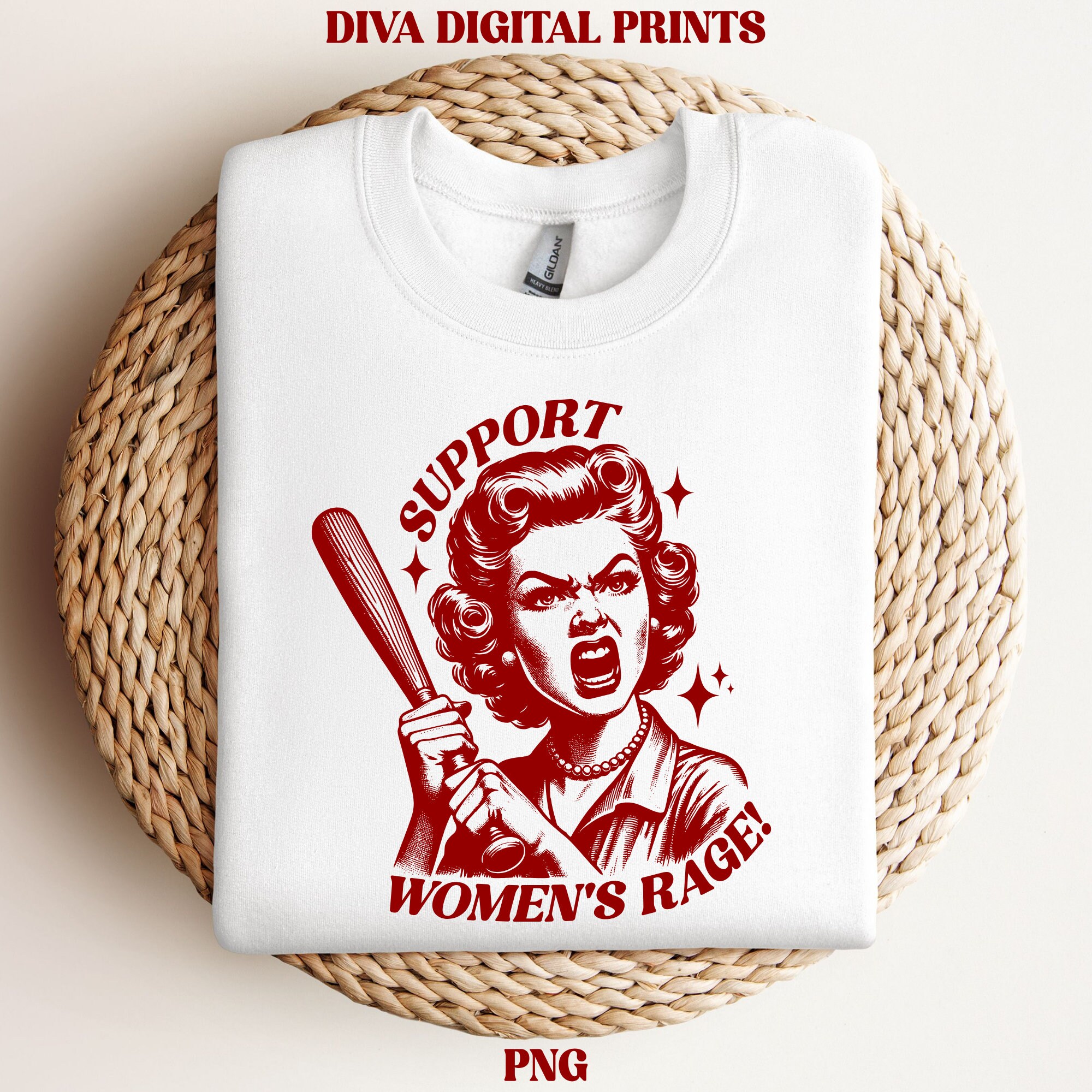 Retro Sassy Png Bundle, Trendy Vintage Retro Funny Design for Graphic ...