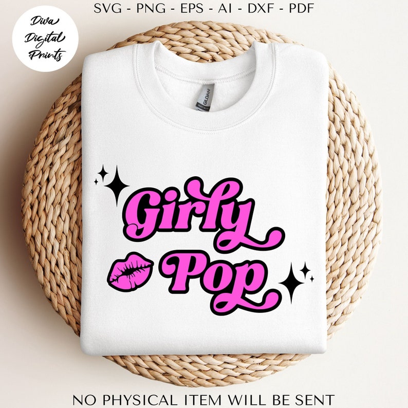 Girly Pop SVG Girly Pop PNG Girly Svg Girly Png Girly Pop - Etsy