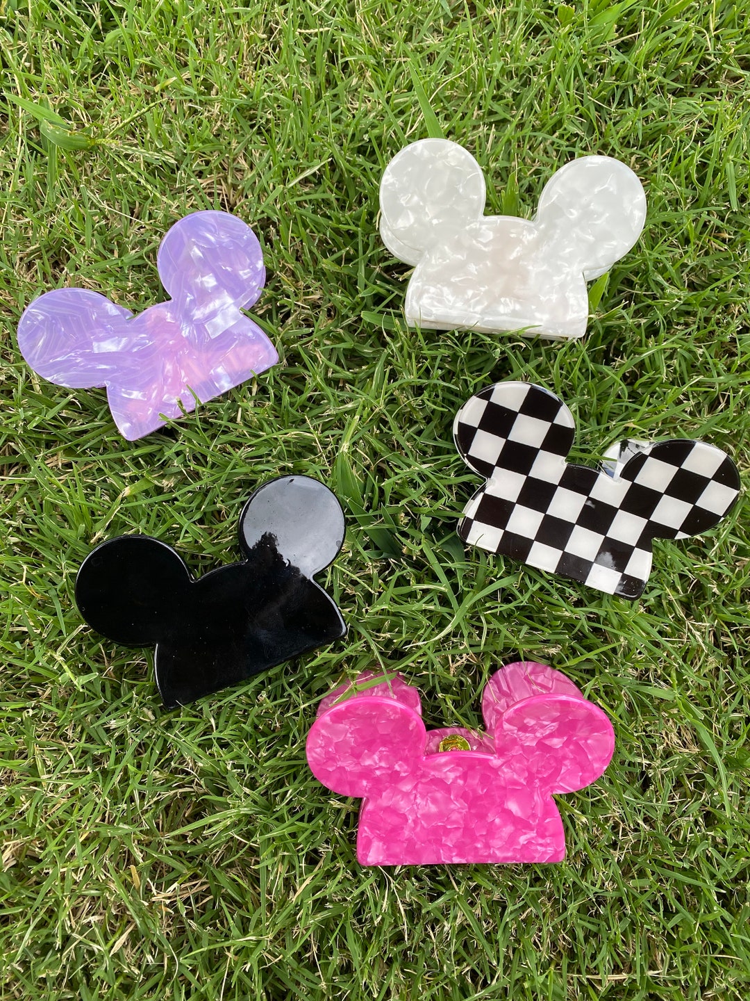 Mouse Hair Claw Clips Small - Etsy