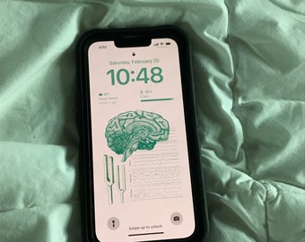 Neurology/brain Anatomy iPhone Wallpaper & Background (LIGHT TAN ...