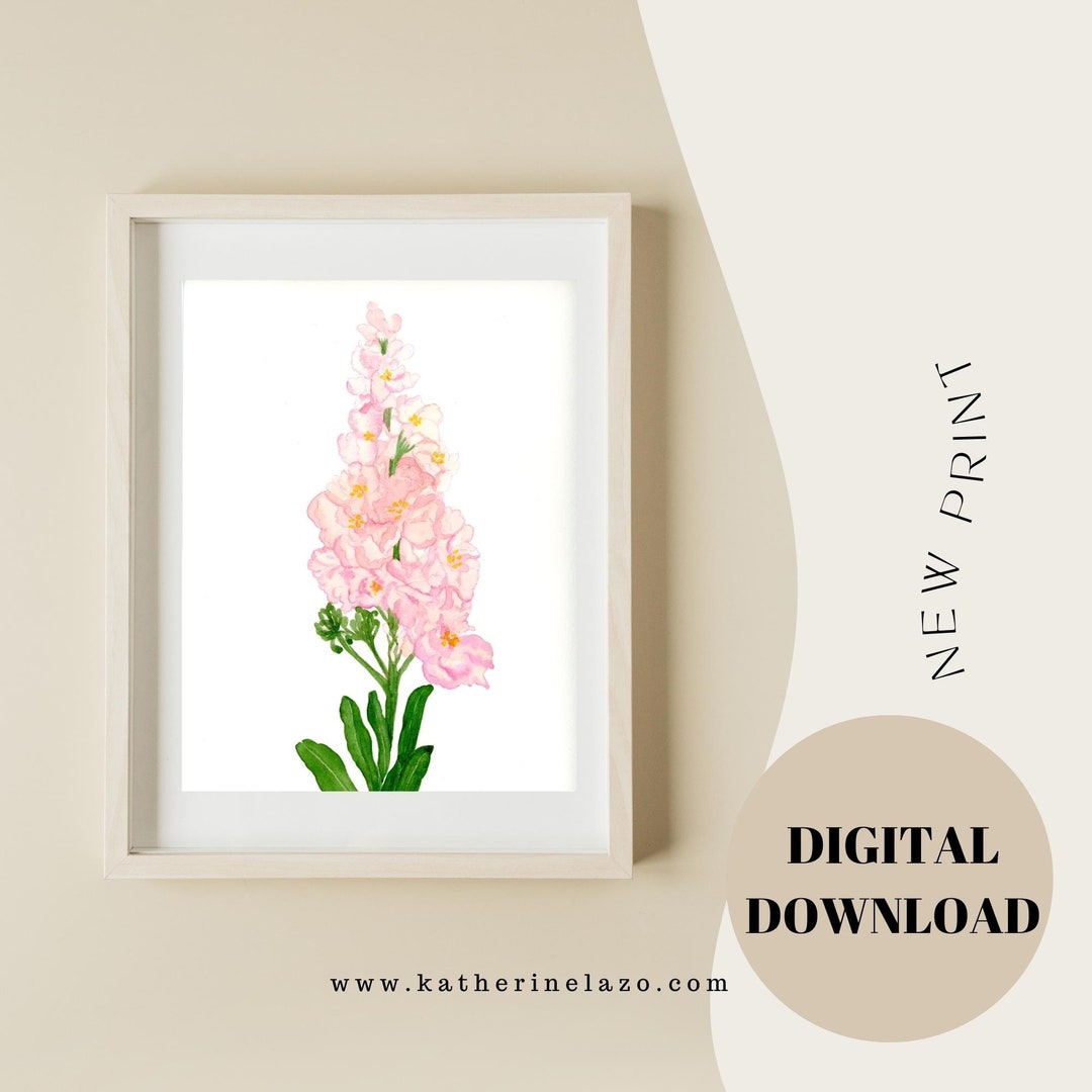 Stock Watercolor Flower - Etsy