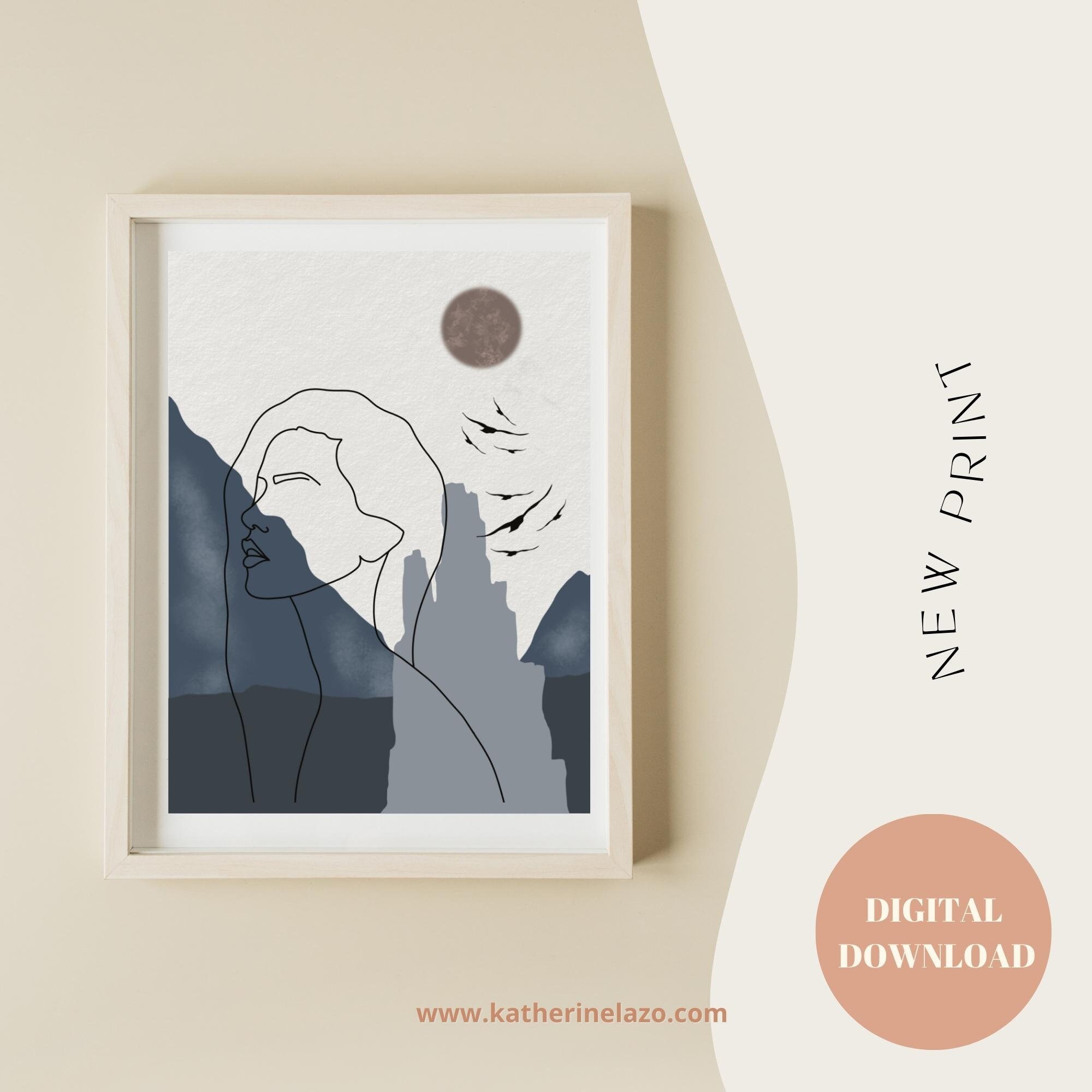 Feminine Print,feminine Art Wall, Girl Print, Wall Art, Printables ...