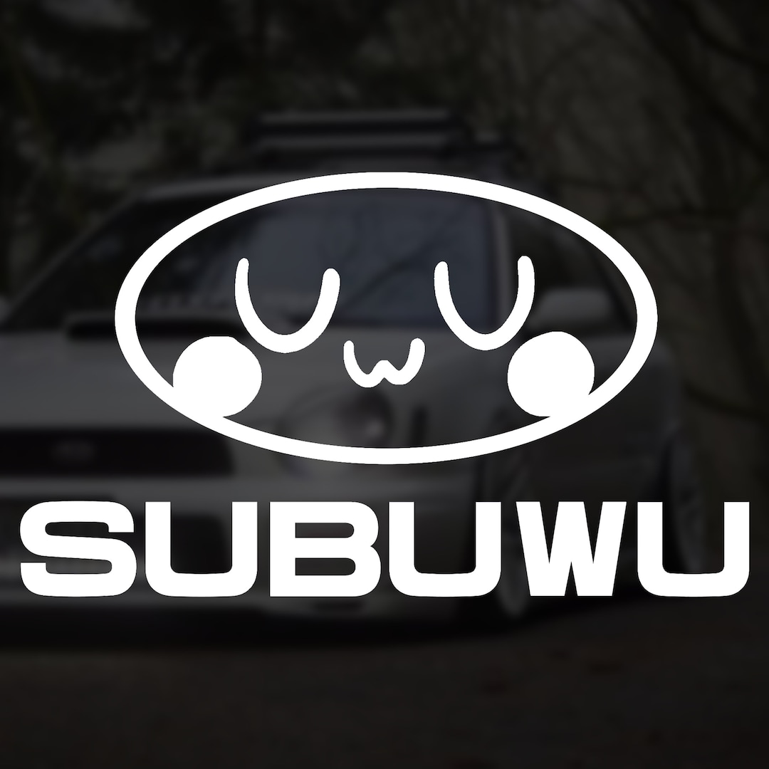 SubUwU JDM Logo Aufkleber Aufkleber Autoaufkleber ...