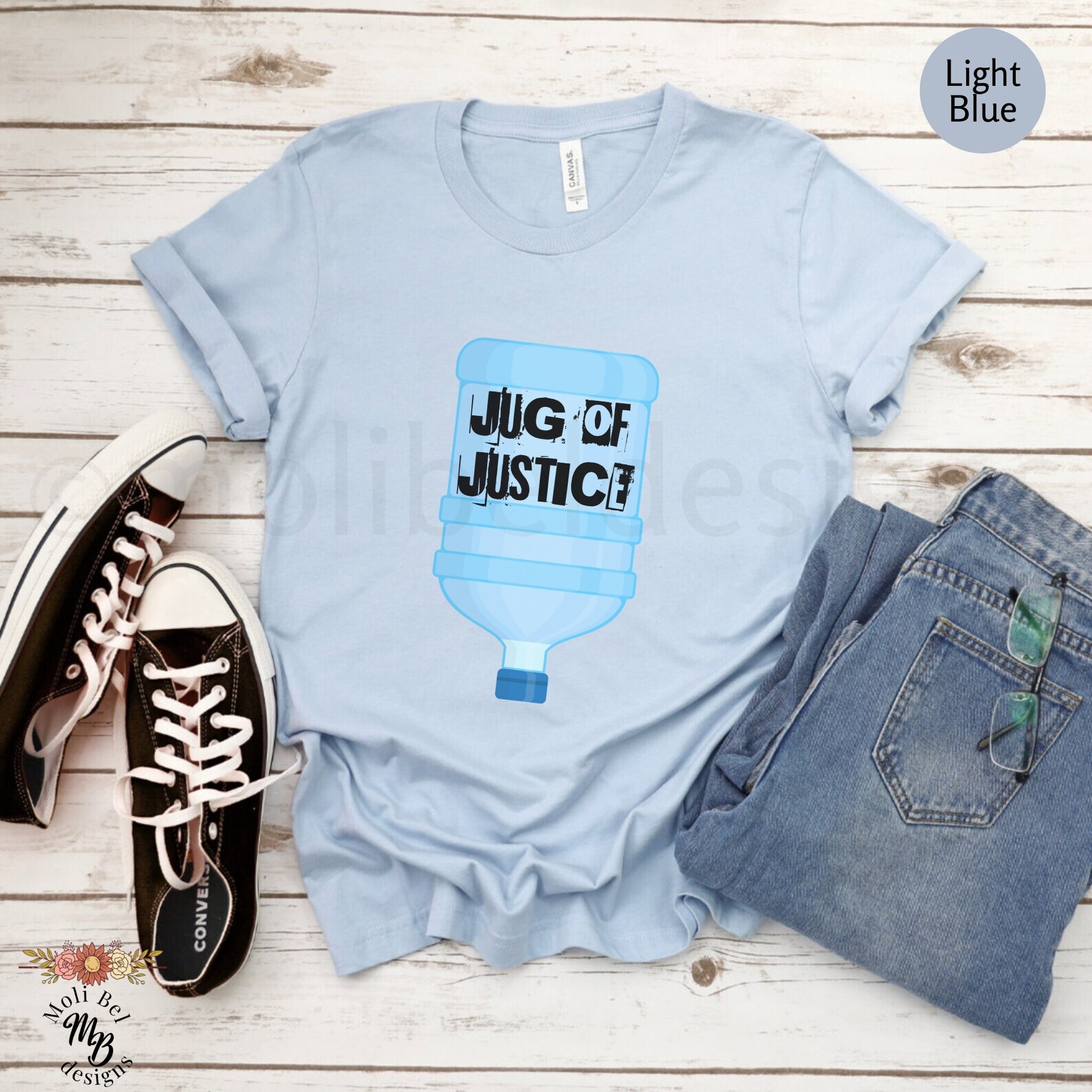 Retro Jug of Justice Shirt Thin Blue Bonk Protest T-shirt Bonk the ...