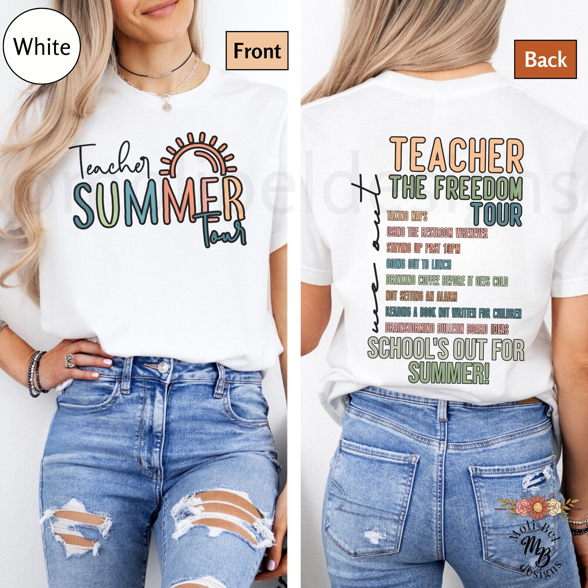 Last Day of School Shirt for Teachers Summer Teacher Shirts End of ...