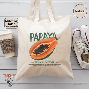 Comfort Colors® Trendy Papaya Tropical Sweetness Shirt Aesthetic Fruit ...