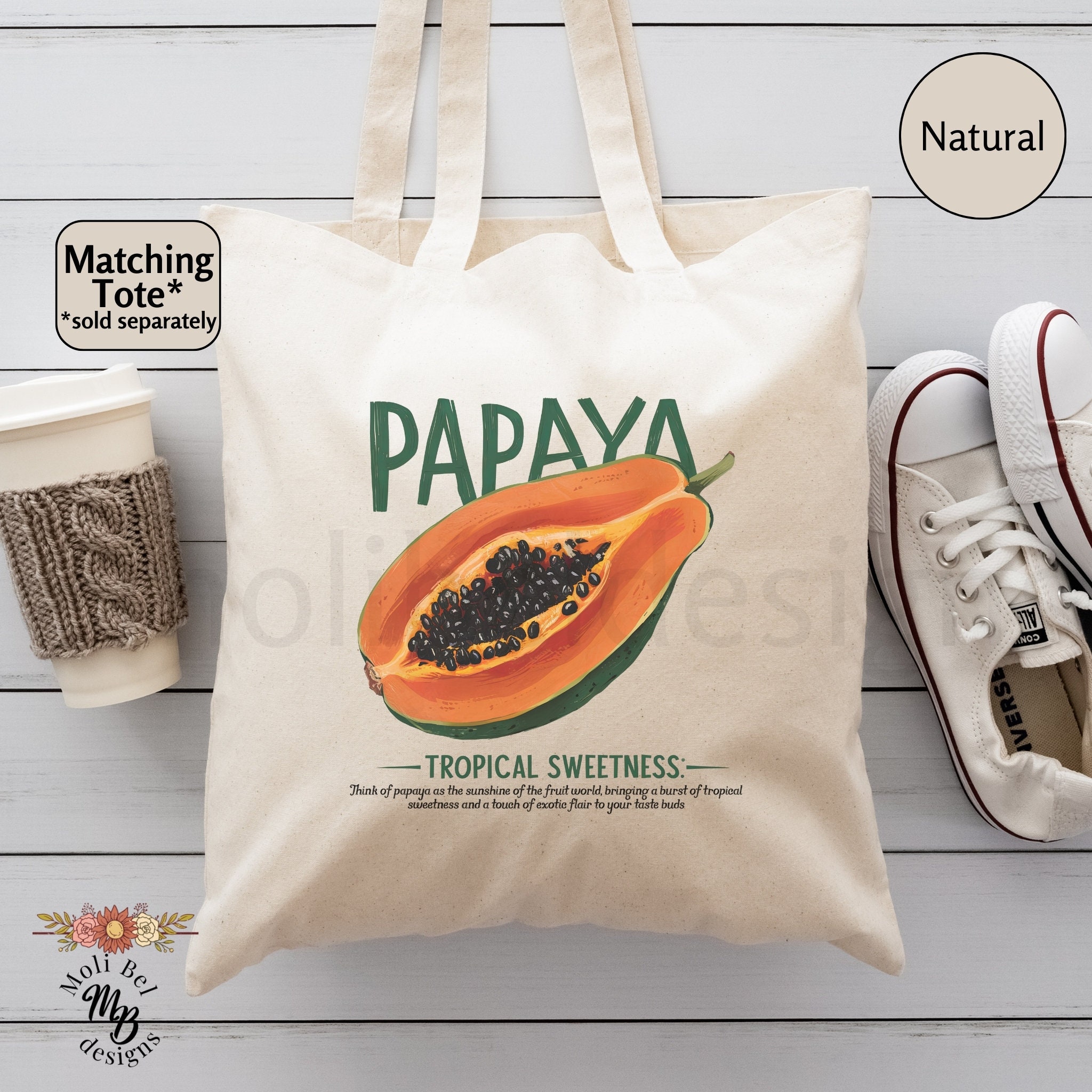 Comfort Colors® Trendy Papaya Tropical Sweetness Shirt Aesthetic Fruit ...