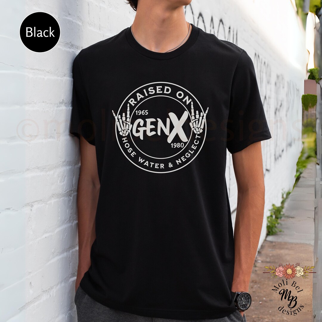 Generation X T-shirt Sarcastic Trauma Humor Shirts Funny Adult Tee 80s ...