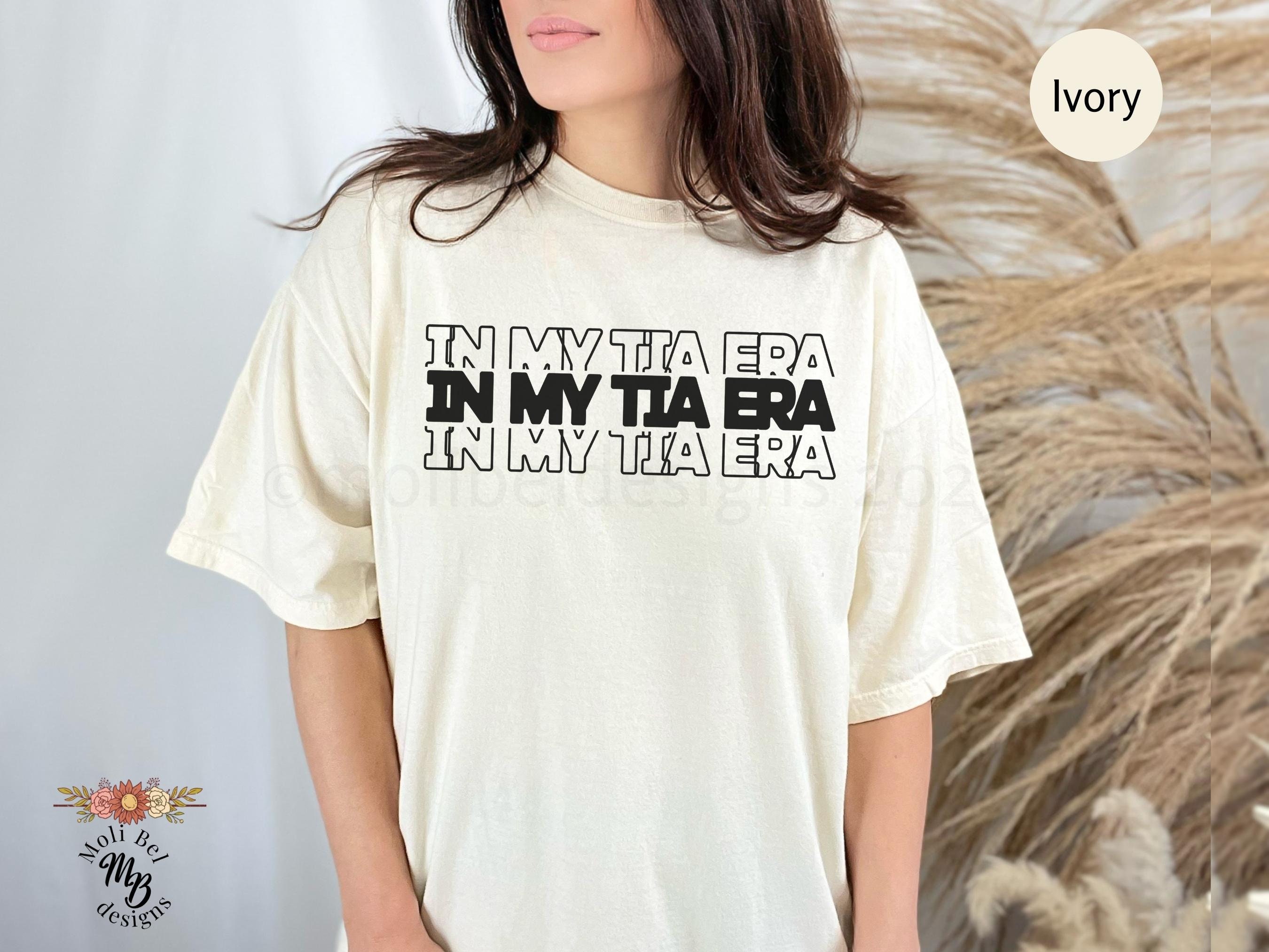 Retro Tia Era Shirt, New Tia Pregnancy Announcement Gift, in My Aunt ...