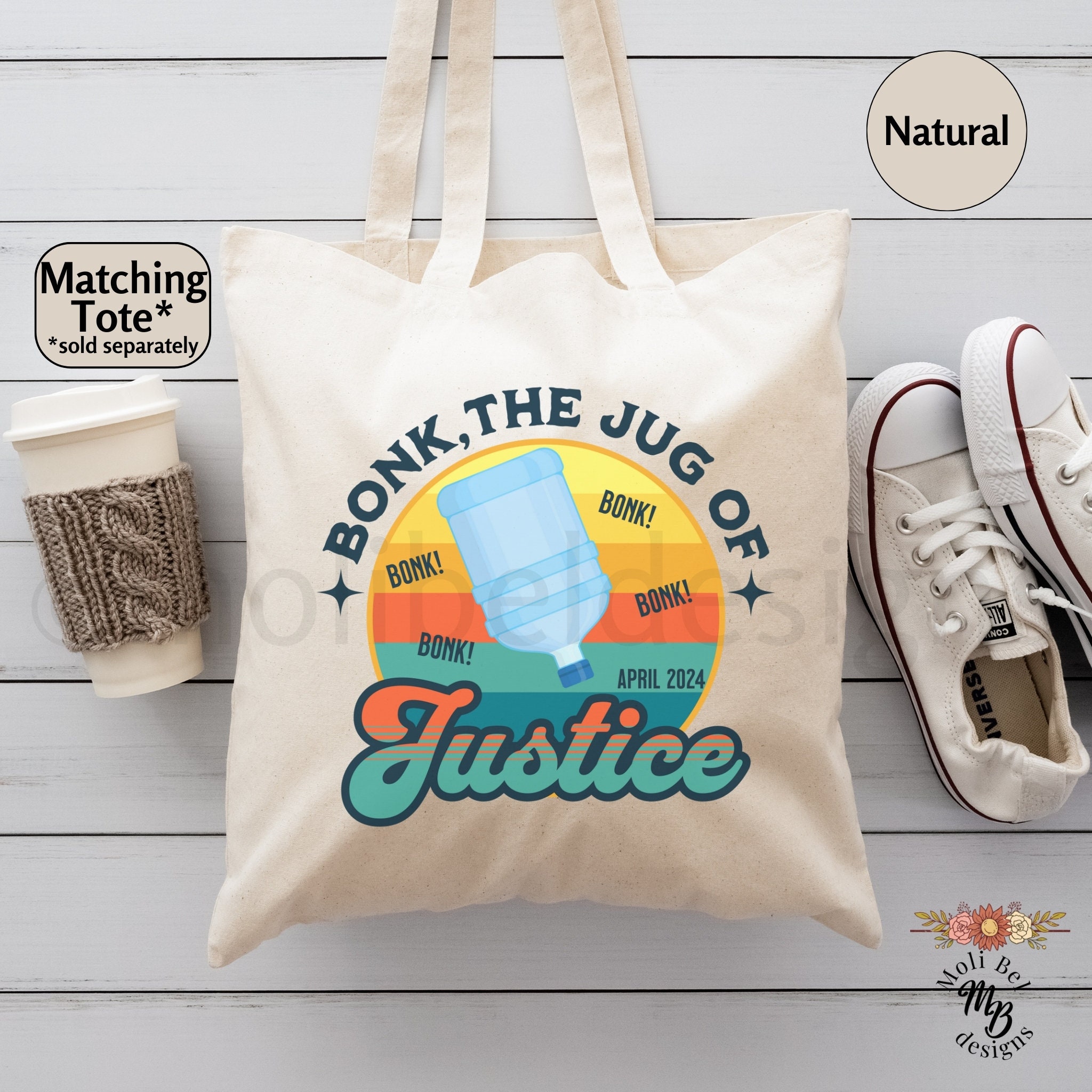 Jug of Justice Sunset Sweatshirt Thin Blue Bonk Protest Sweater Retro ...