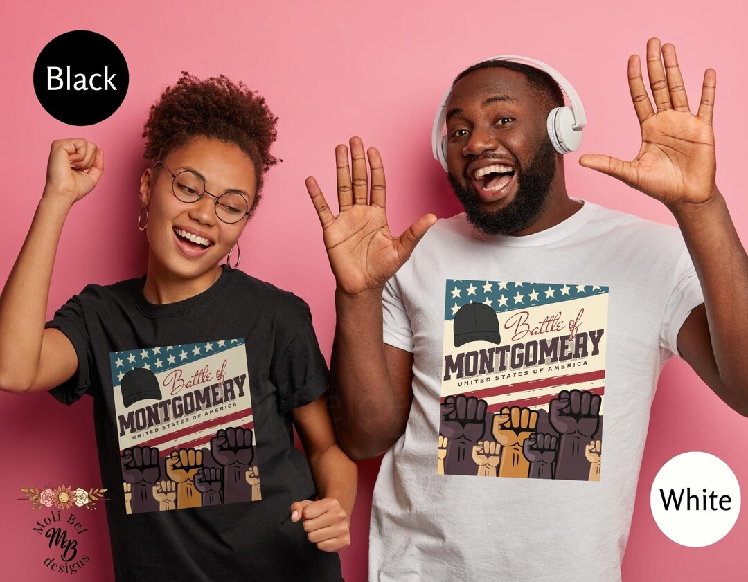 Patriotic Battle of Montgomery Alabama Brawl T-shirt Black - Etsy