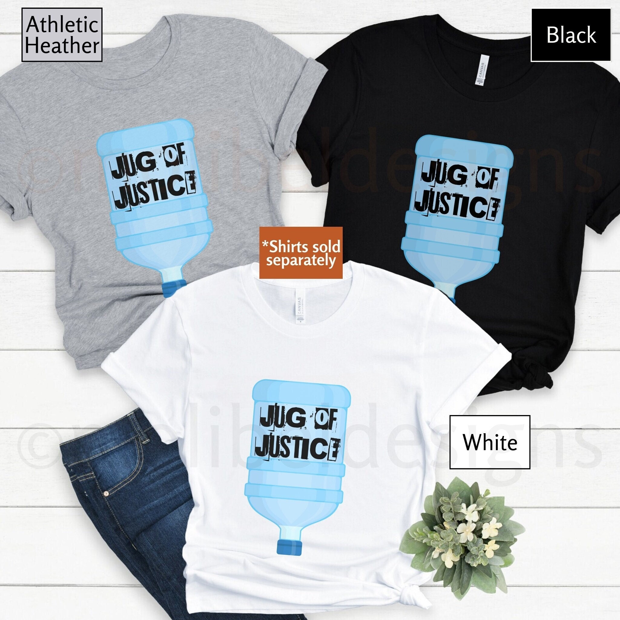 Retro Jug of Justice Shirt Thin Blue Bonk Protest T-shirt Bonk the ...