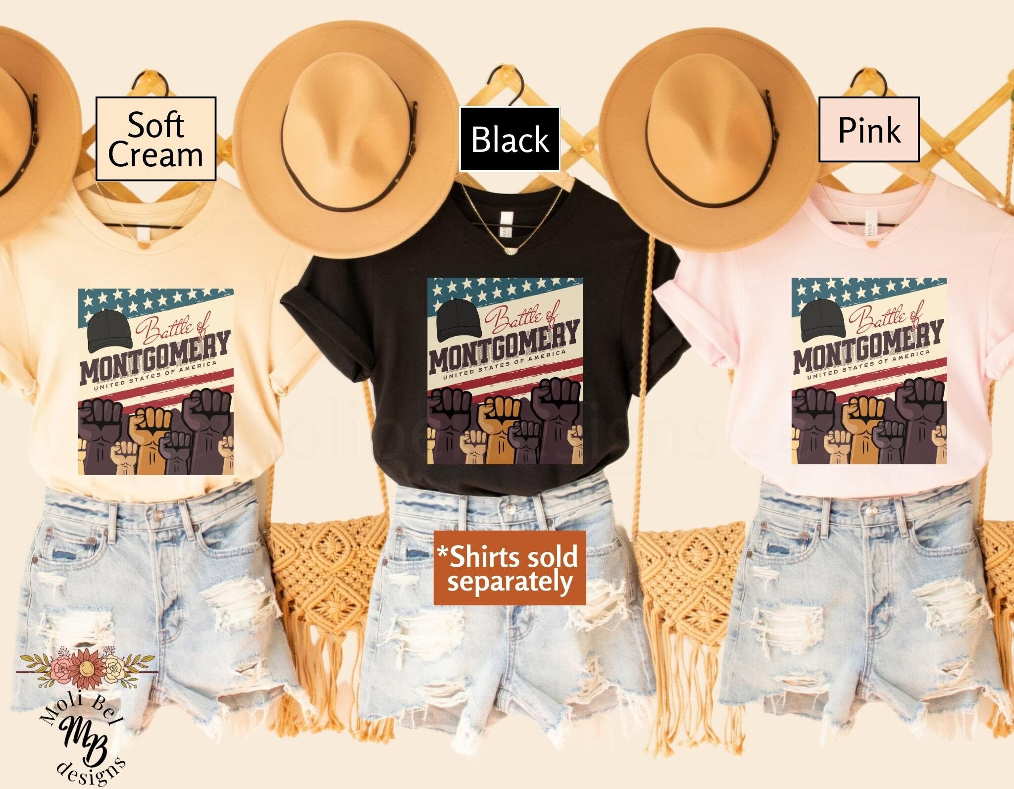 Patriotic Battle of Montgomery Alabama Brawl T-shirt Black - Etsy