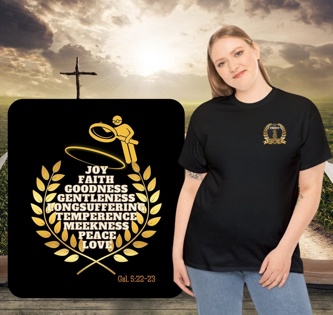 Fruit of the Spirit | Fruit Inspector | Graphic Tee | Unisex Heavy ...