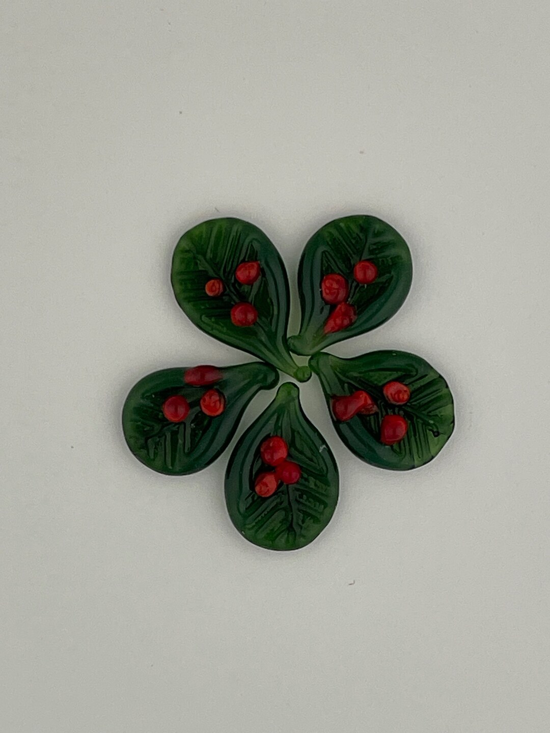 COE 90 Leaves With Red Berries 5 Leaves per Bag - Etsy