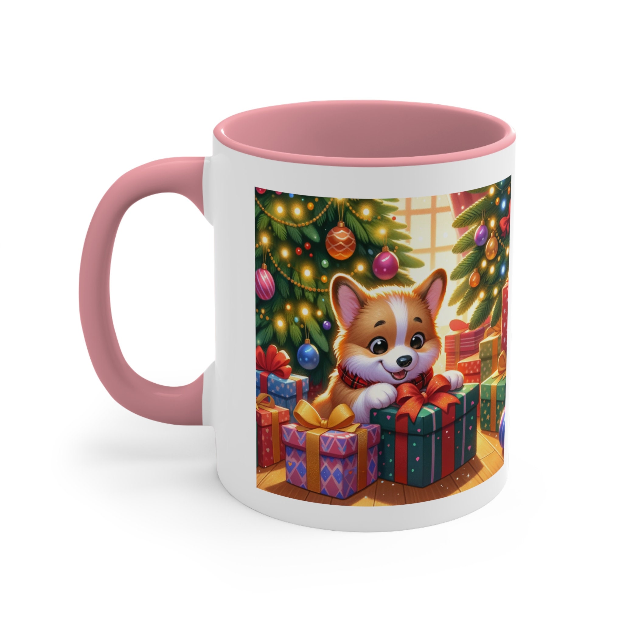 Adorable Corgi Coffee Christmas Mug, 11oz - Etsy