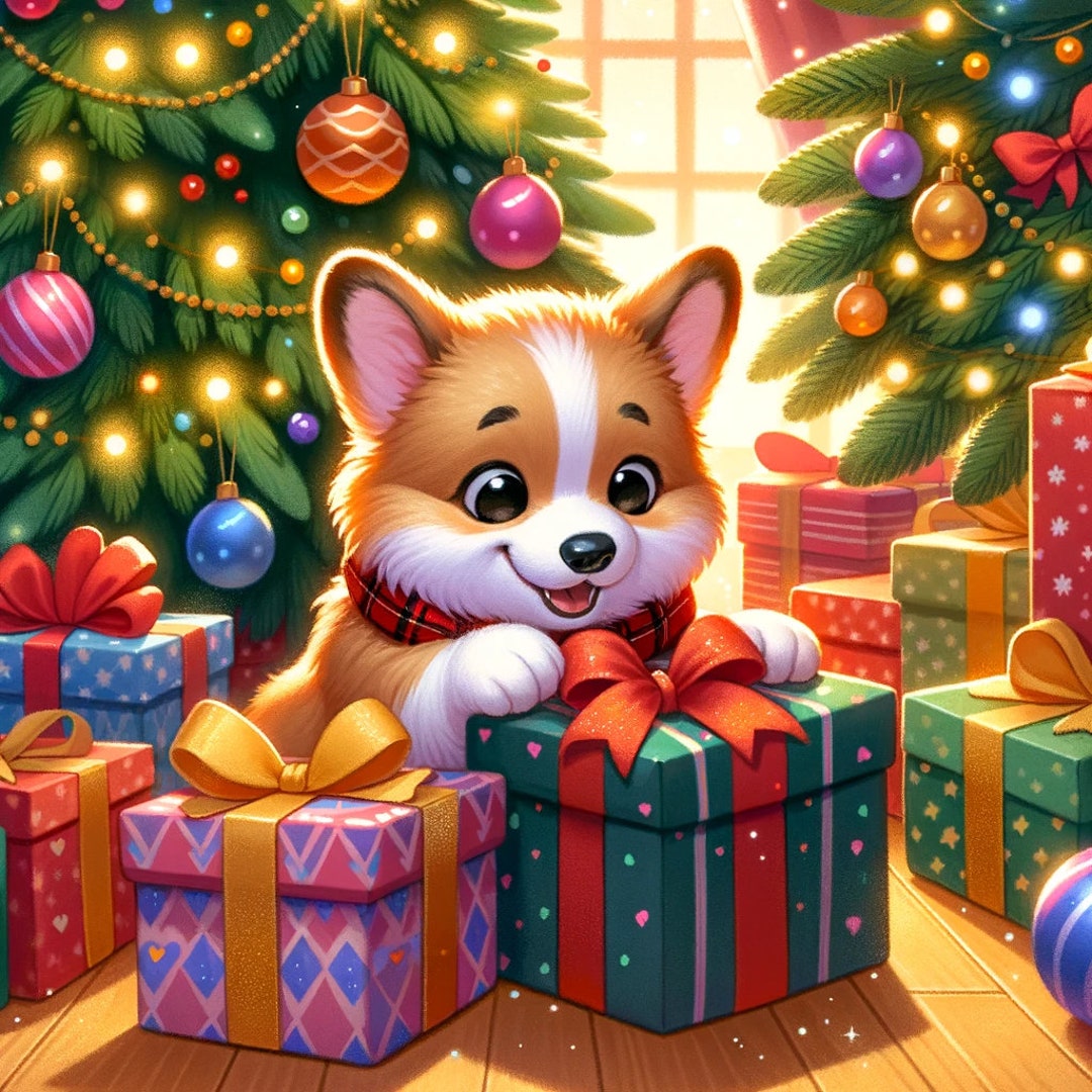 Adorable Corgi Coffee Christmas Mug, 11oz - Etsy