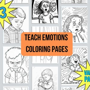Childrens Coloring Pages, Emotional Intelligence Coloring Pages ...