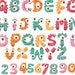 Monster Alphabet Svg,nursury Alphabet Printable,alphabet Letter Clipart ...