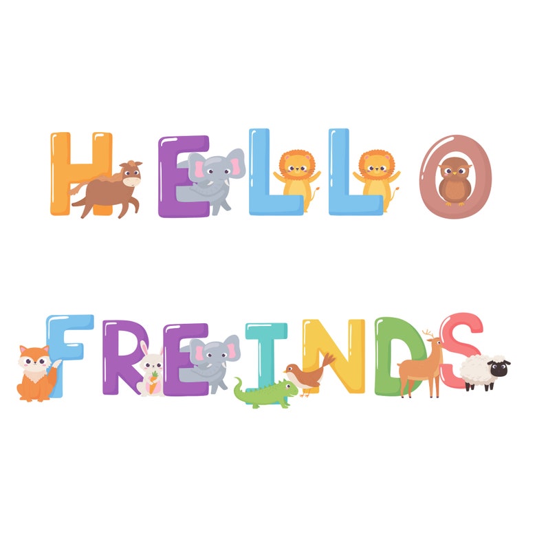 Alphabet Animal Clipart,animal Alphabet Svg,education Clipart,school ...