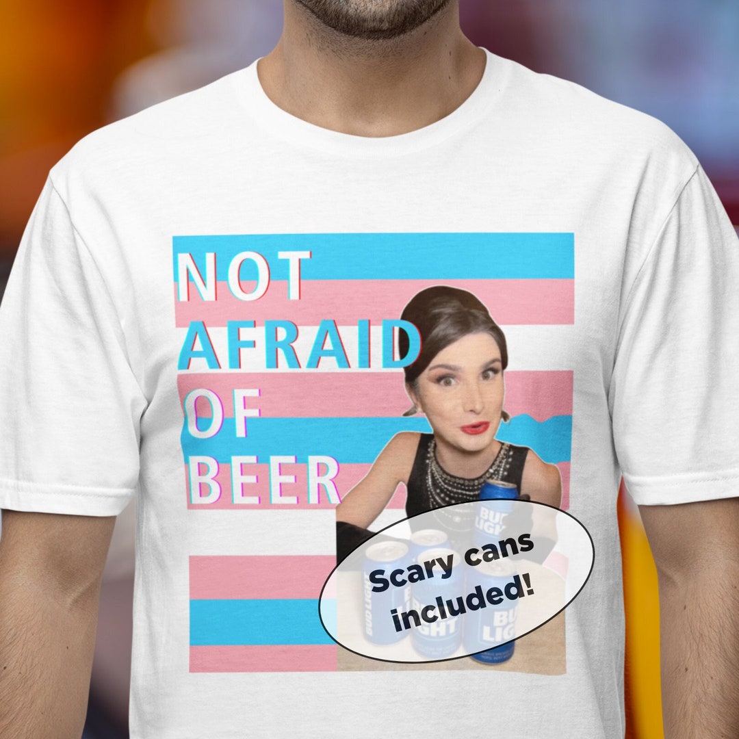 Not Afraid of Beer 2025 Pride Unisex T-shirt, Dylan Mulvaney, LGBTQ+ ...