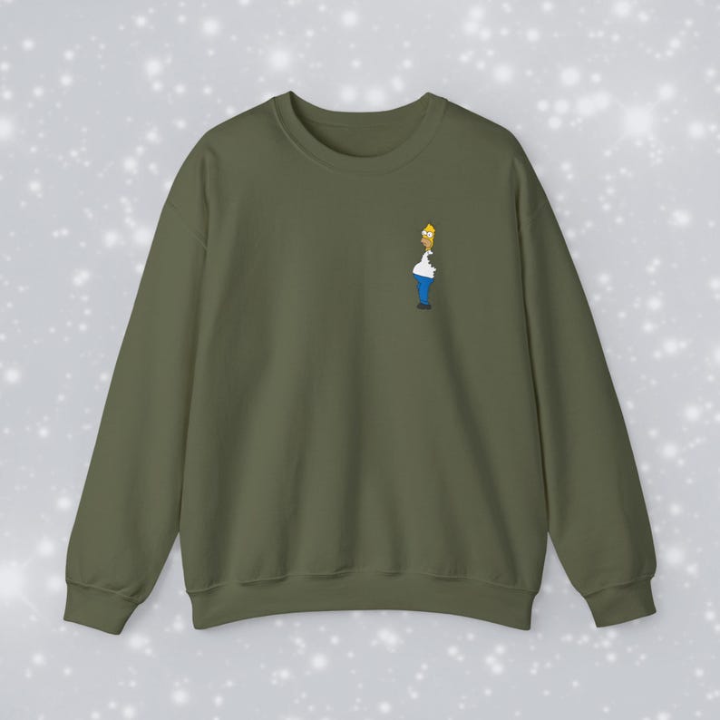 Homer Simpson Bush Exit Meme Unisex Sweatshirt, Homer Bush Goodbye ...