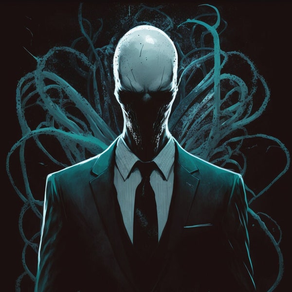 Tall Slender Man - Etsy