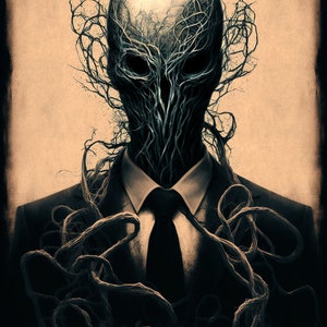 Slender Man, Tall Man, High Resolution Art, Concept Designs, Cryptid ...