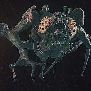 Spider Monster, Stl, Animation, 3D Print, Zbrush, Substance Painter ...