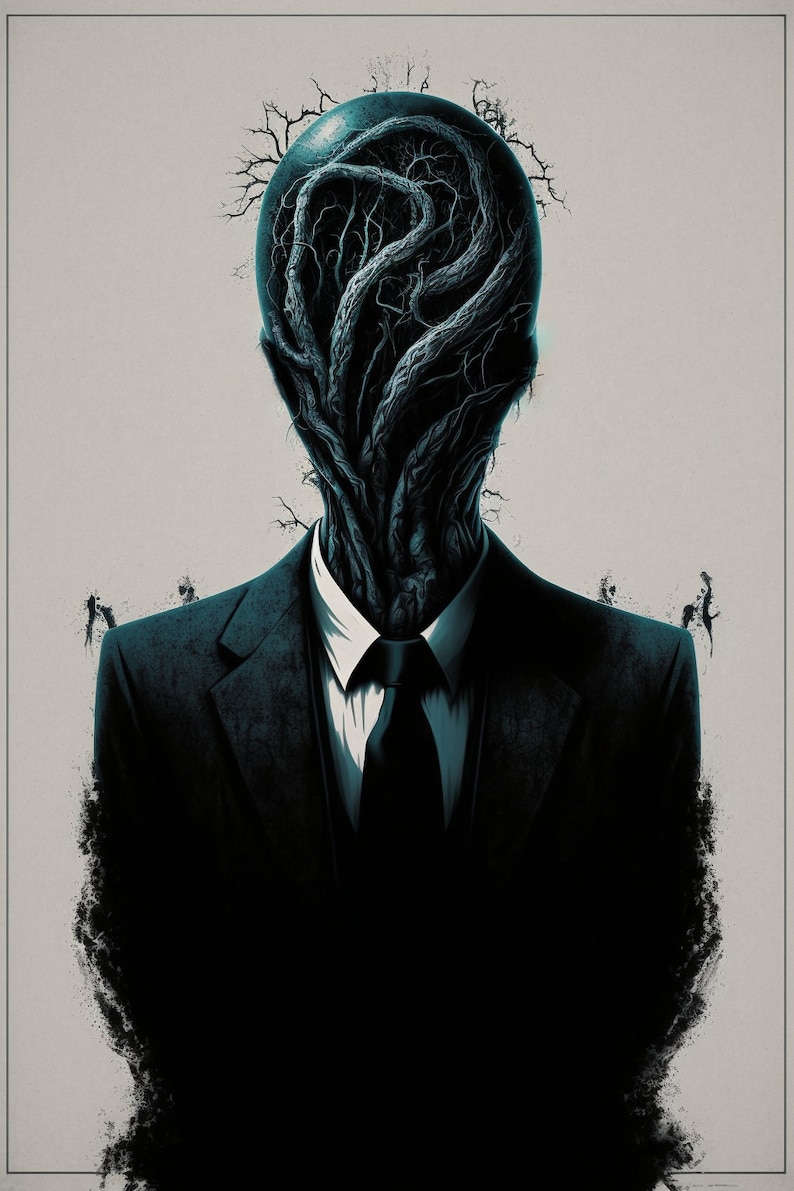 Slender Man, Tall Man, High Resolution Art, Concept Designs, Cryptid ...
